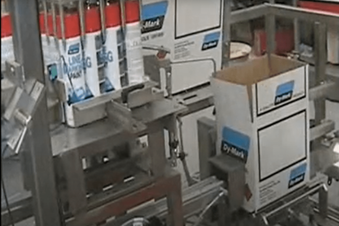 RSC Robotic Casepacker Packing Aerosol Cans - Propac